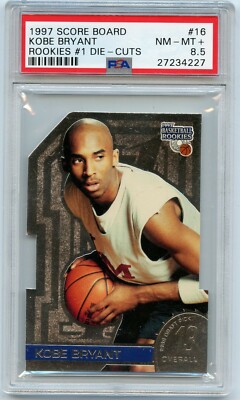 1997 Score Board Rookies KOBE BRYANT #1 Die Cuts #16 PSA 8.5 | eBay