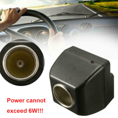Cigarette Lighter Socket 240V Mains Plug to 12V Car Charger Power ...