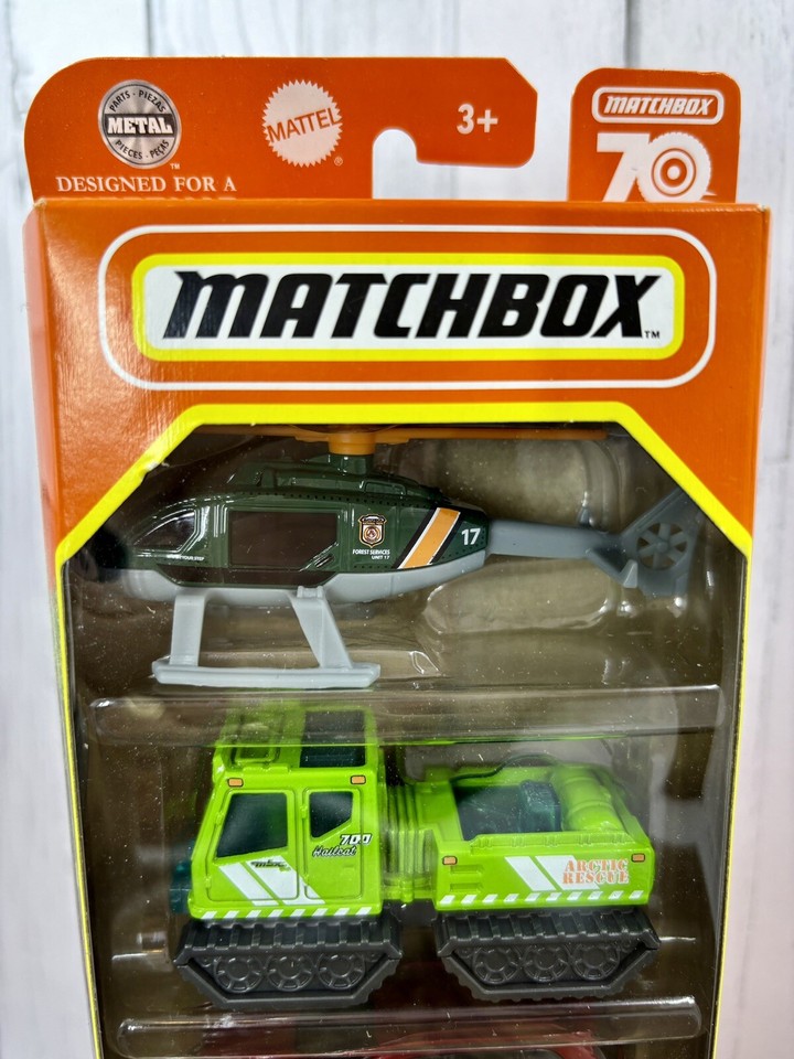 2022 Matchbox MBX Mountain II 5 Pack # HFH07 w/ Baby Blue VW Beetle 4x4 ...