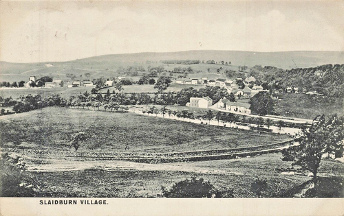 SLAIDBURN VILLAGE ENGLAND~PANORAMA VIEW~1906 PHOTO POSTCARD | eBay