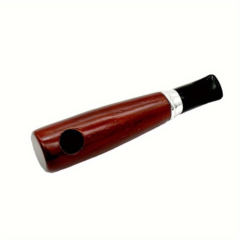 1pc Rosewood Tobacco Pipe Straight Stem Small Handmade Smoking Pipe ...