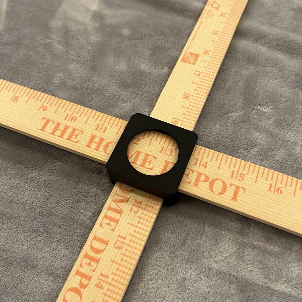 Yardstick Reseller Adapter Ruler Tool For clothing Measurement Plastic ...