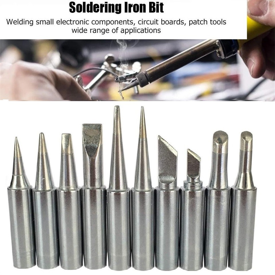 Complete Set of Replaceable Soldering Iron Tips for Model Compatibility ...