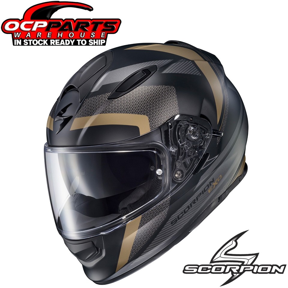 NEW SCORPION EXO RYZER FULL-FACE MOTORCYCLE HELMET - PICK COLOR & SIZE ...