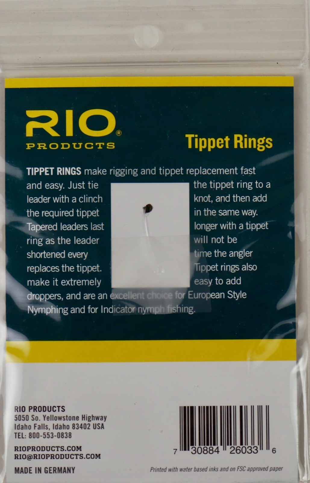 Rio Steelhead 3 MM 45 LB Tippet Rings - Free Shipping Options ...