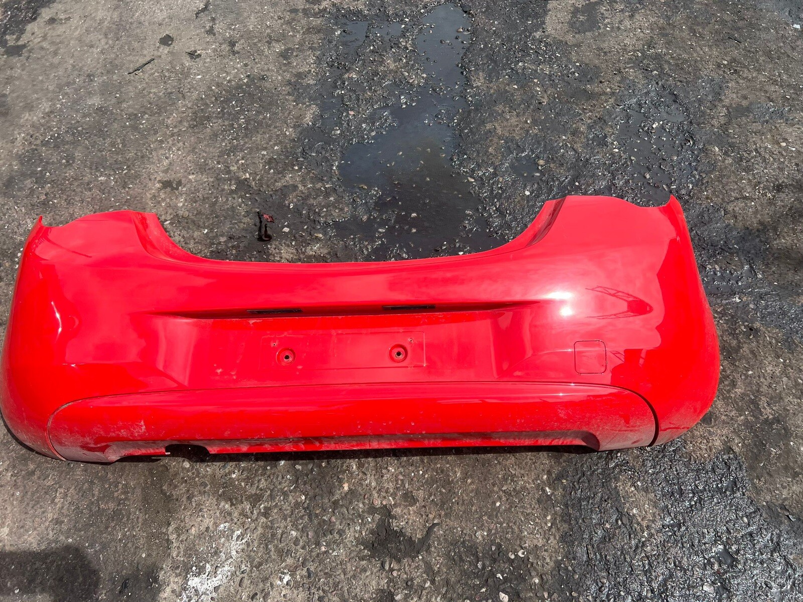 VAUXHALL CORSA E REAR BUMPER 2015-2019 In Red | eBay UK