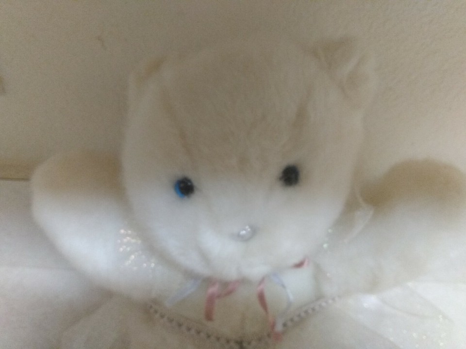 Dakin Ballerina Bear Puppet Vintage 1991 White 16" Plush Rare, HTF, GUC ...
