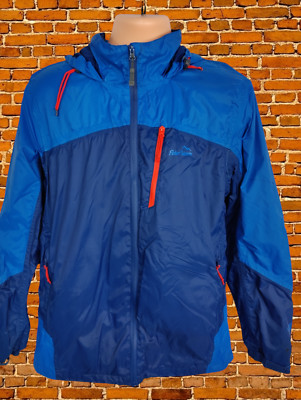MENS PETER STORM SIZE UK MEDIUM BLUE LIGHTWEIGHT HOOD ANORAK RAIN ...