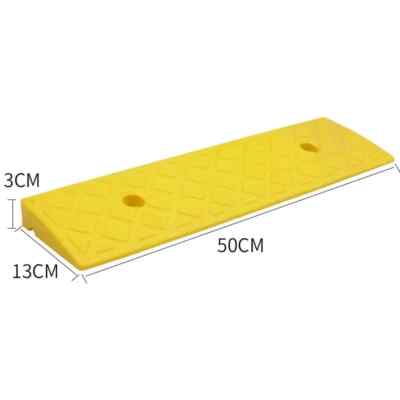Road Slope Ramp Pad Portable Car Step Uphill Triangle Mat Curb Rubber ...