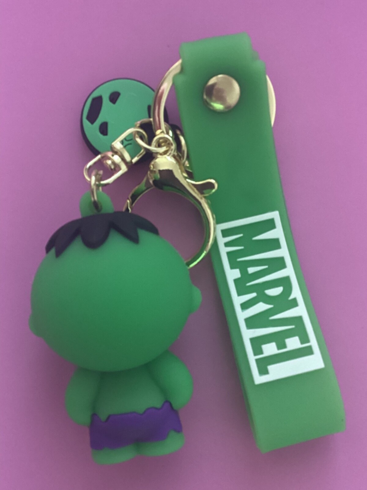 Marvel Incredible Hulk Figure Rubber Keychain Key Ring No-2 | eBay ...