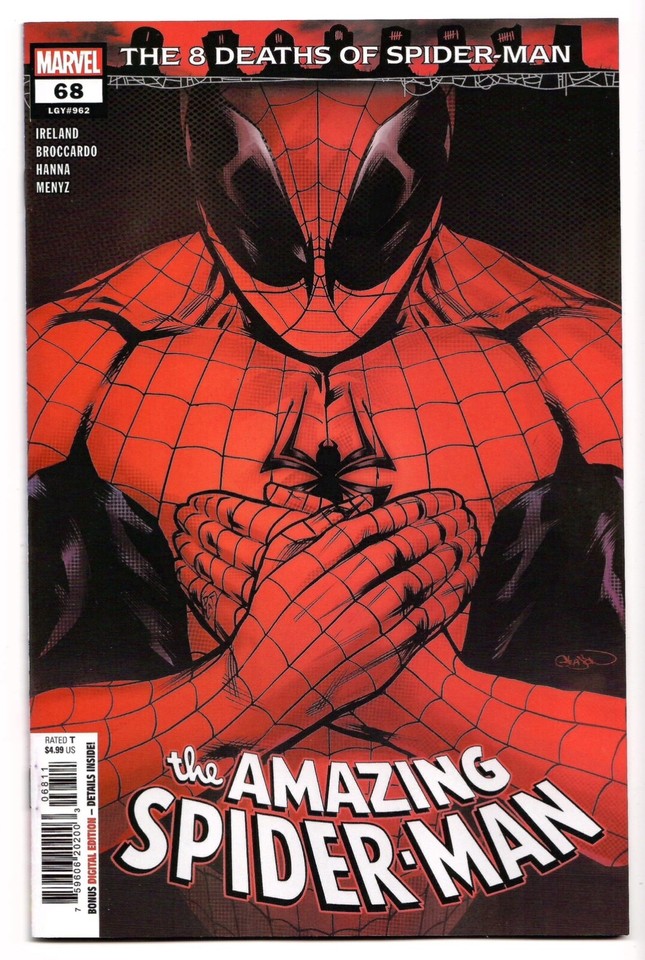 Amazing Spider-Man #1-68 MAIN & Variant Cover YOU CHOOSE 2022 2023 2024 ...