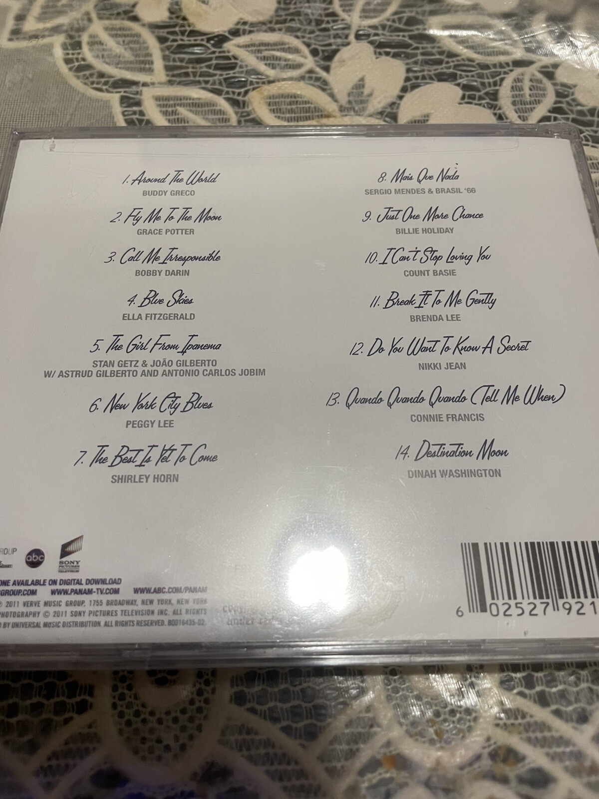 Music From and Inspired By PAN AM by Various Artists (CD, 2012) for ...