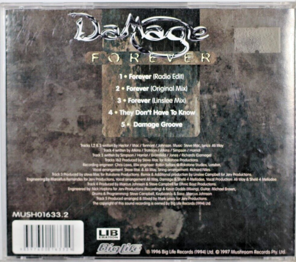 Damage – Forever - CD Sent Tracked | eBay Australia