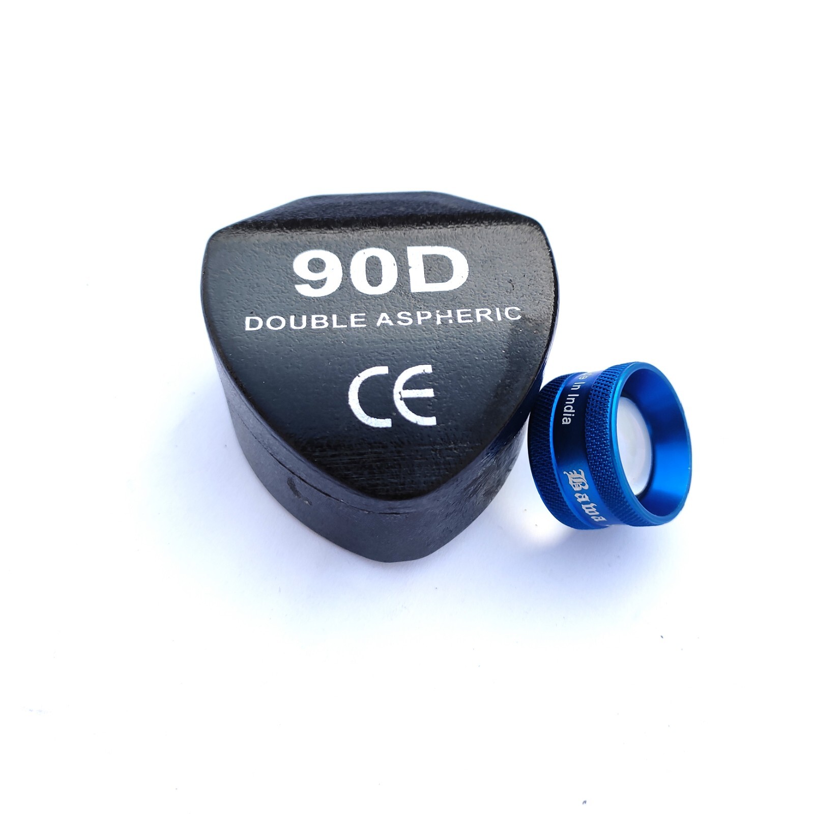 90D Double Aspheric / 90D Ophthalmic Diagnostic Blue Lens With Free ...