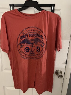 Obey Men's Obey Original Graphic Print Crew Neck Short Sleeve Size XL ...