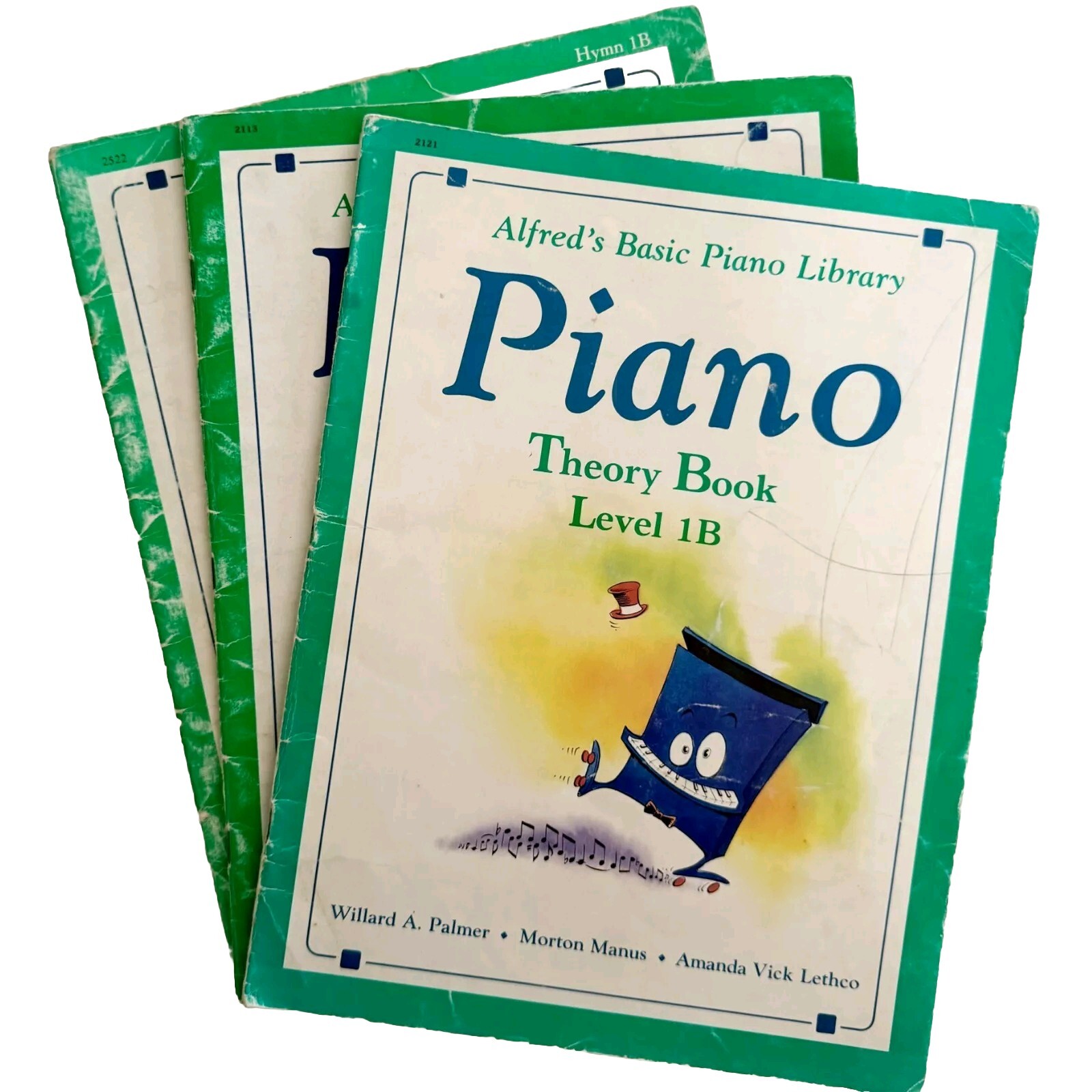 Alfred's Basic Piano Library Lot Of 3 Books 1980s PB Song Book ...