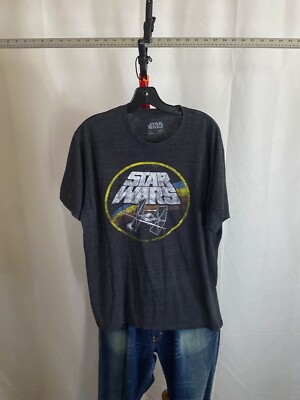 Star Wars Mad Engine Logo TEE T SHIRT Large L | eBay