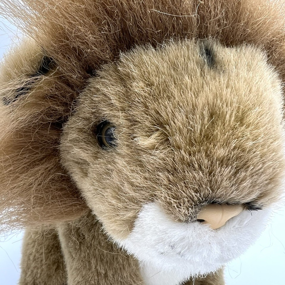 Vintage 1992 Toys R Us Geoffrey Lion Plush Realistic Stuffed Animal 8 ...