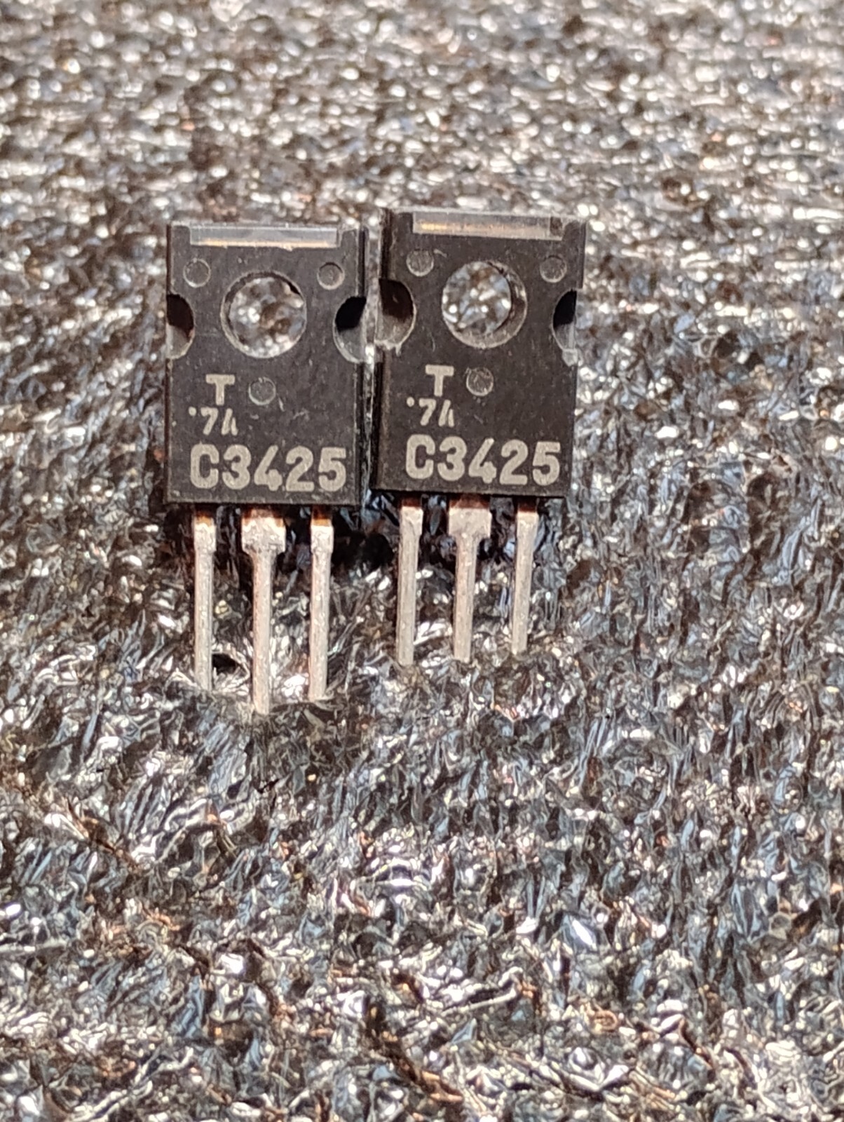 2SC3425 NPN Toshiba Transistors Vcb-500V-Vce-400V-Veb-7V-Ic-0.8mA-Ib-0 ...