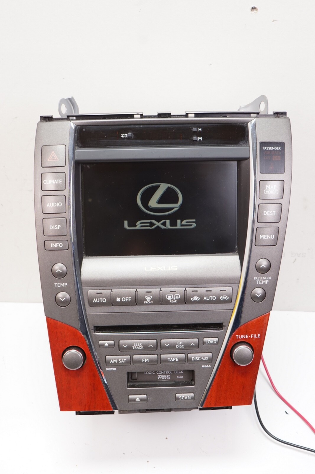 LEXUS ES350 Navigation Radio AM-FM CD Tuner Head Unit OEM 2007 - 2009 ...