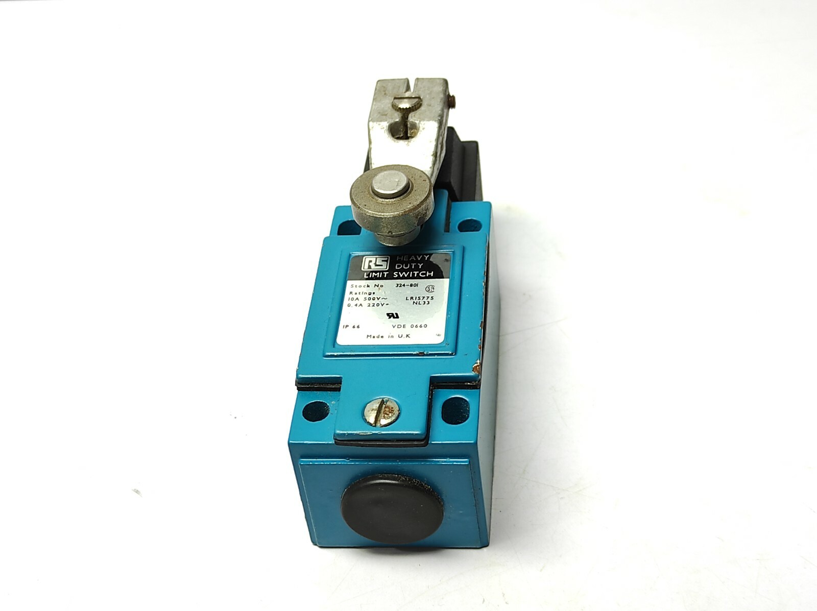 RS 324-801 NL33 LR15775 Heavy Duty Limit Switch 10A 500V~ 0.4A 220V ...