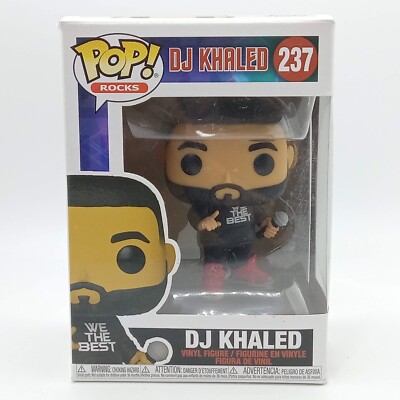 Funko Pop! DJ Khaled 237 We the Best Hip-Hop Rocks Icon Vinyl Figure ...