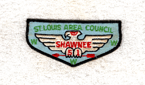 B3 30 oa bsa scouts SHAWNEE 51 OA LODGE FLAP | eBay