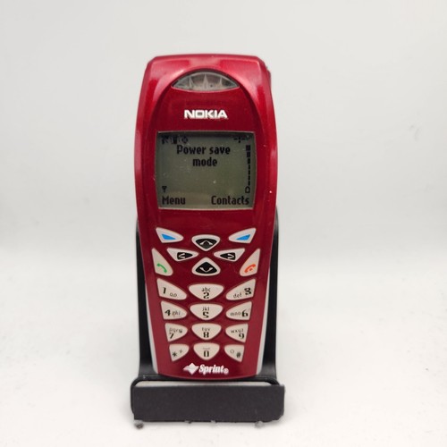 Nokia 3585i Vintage Cell Phone (Sprint) - Red - ASIS #1608 | eBay
