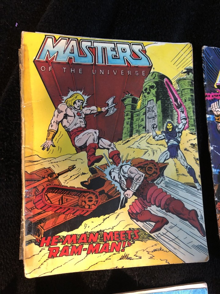 Vintage He man lot of 17 MOTU He-Man Mini Comic Book Booklet 80s | eBay