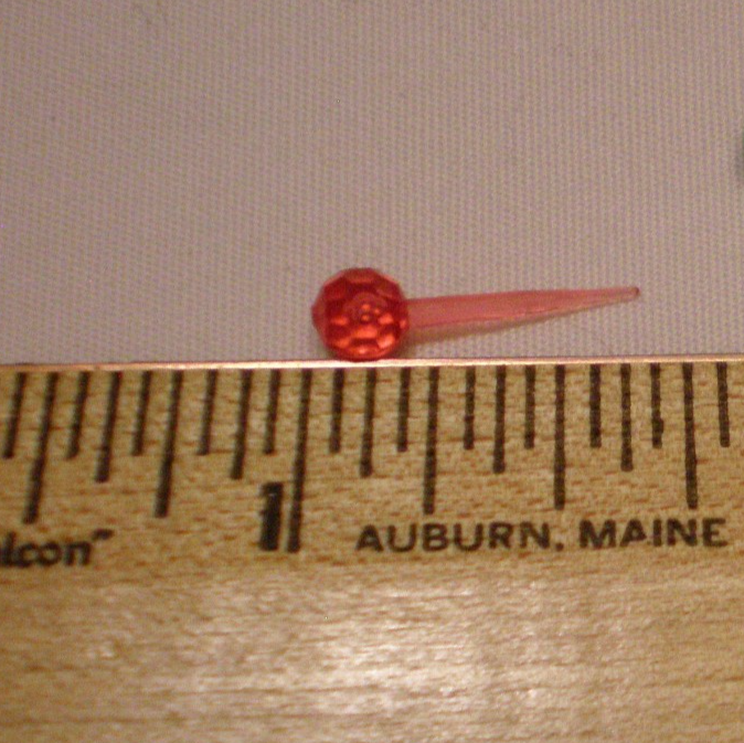 **SPECIAL** 70 Red Mini Pin Lights for Ceramic Christmas Tree Bulbs ...