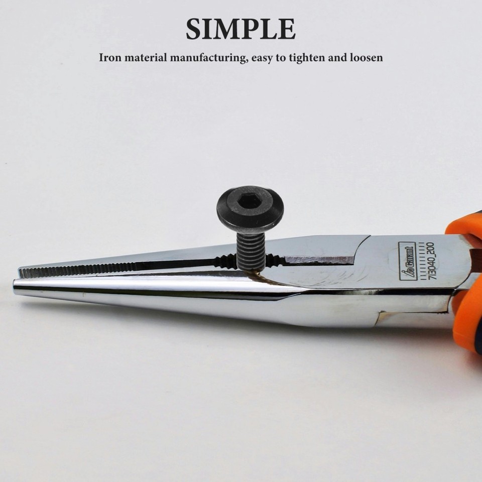 20 Set Socket Cap Bolts Drive Screws Replacement Iron Binding Post ...