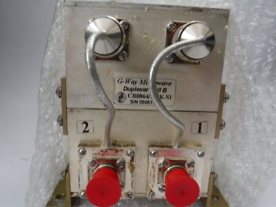 G-WAY MICROWAVE DUPLEXER CELL B CBB864/14SK S/N 05051152 | eBay