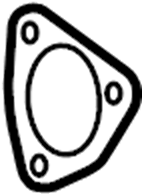 VW/Audi/Porsche 7L0253115A Gasket. Exhaust. Muffler | eBay