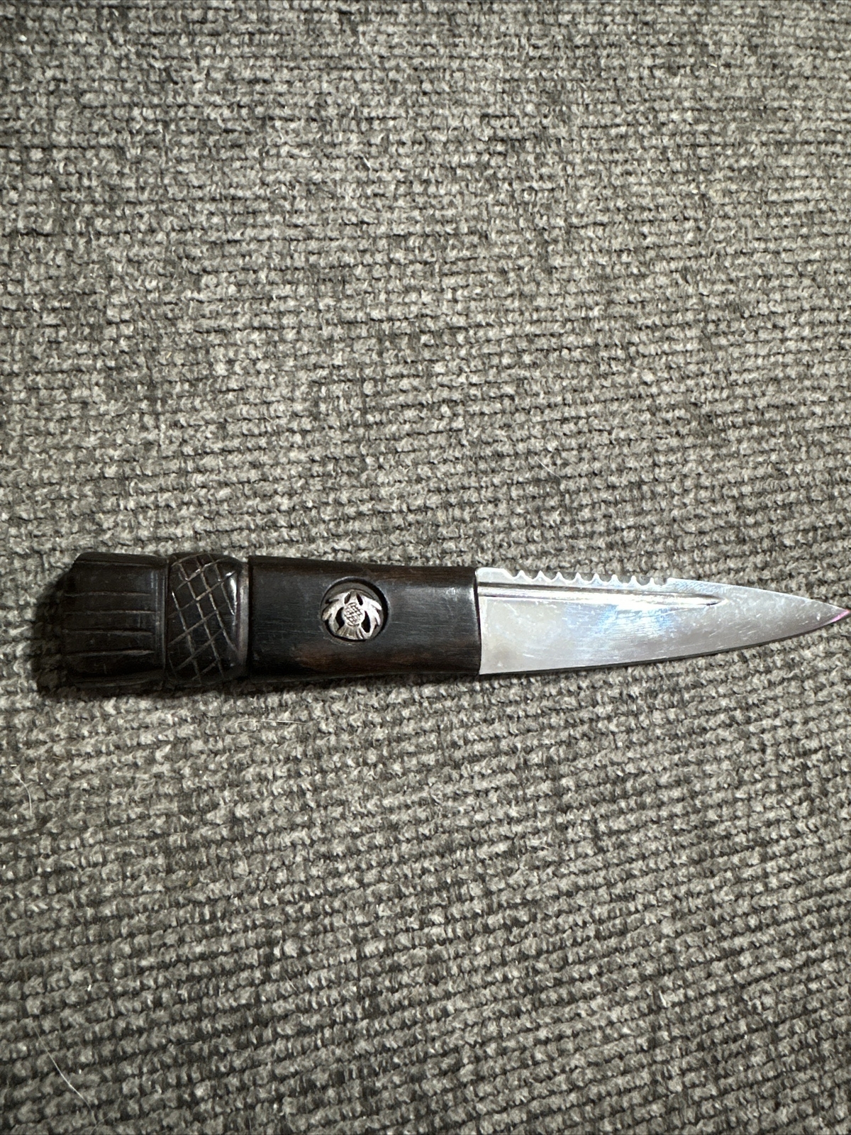 Vintage Celtic Scottish Sgian Skean Dubh Dirk Dagger 7" Knife | eBay