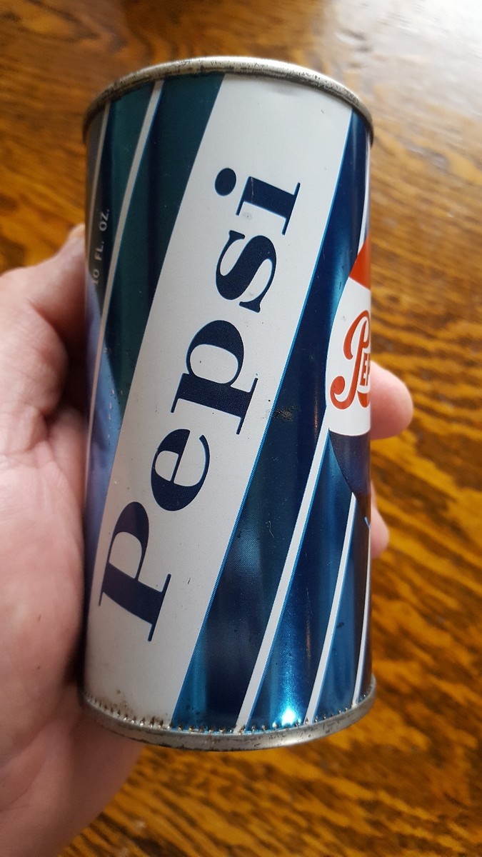 Pepsi Cans From The 1960s