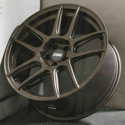 ESR CS8 Wheels 18x8.5 +30 5x100 Matte Bronze 18 Inch Rims Set 4 | eBay