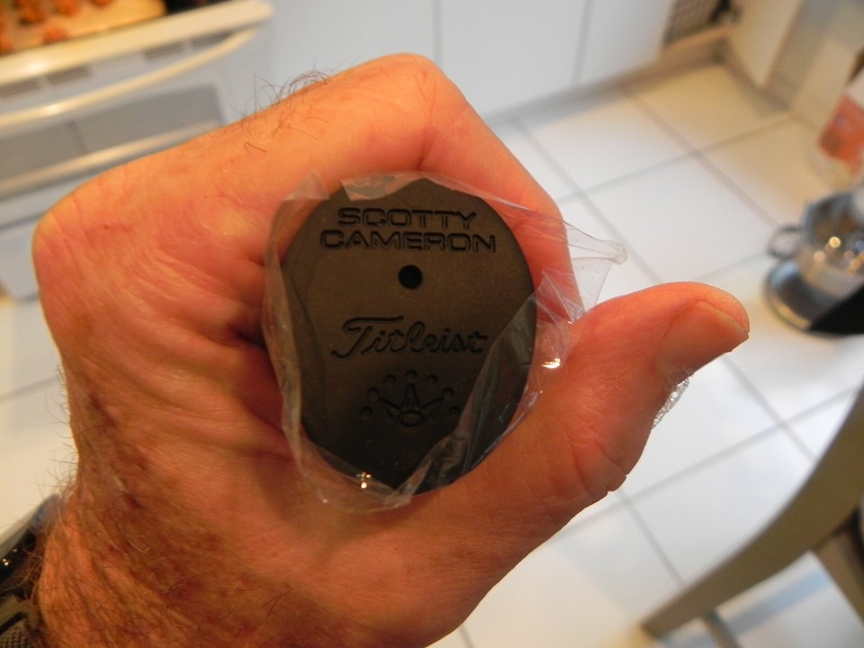 Brand New SCOTTY CAMERON MATADOR JUMBO PUTTER GRIP-Black RED letters | eBay