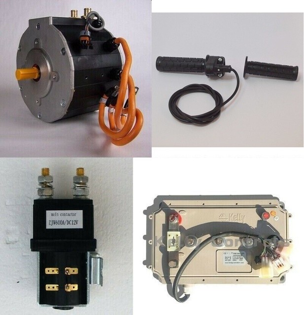Motenergy ME1616 PMAC Brushless Motor EV Car Kit Sevcon Controller Dc ...