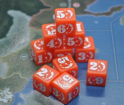 (10) Pack Wargame Movement/Fuel Dice | eBay