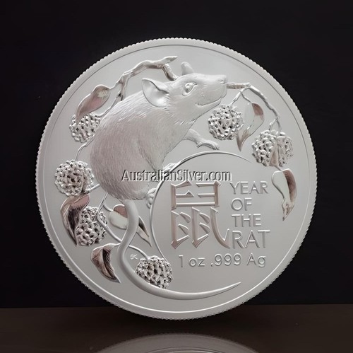 Royal Australian Mint Lunar Rat 2020 One Oz Silver | eBay