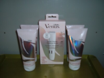 New Braun Gillette Venus Gentle Trimmer Pubic Hair & 4 Skin Smoothing ...