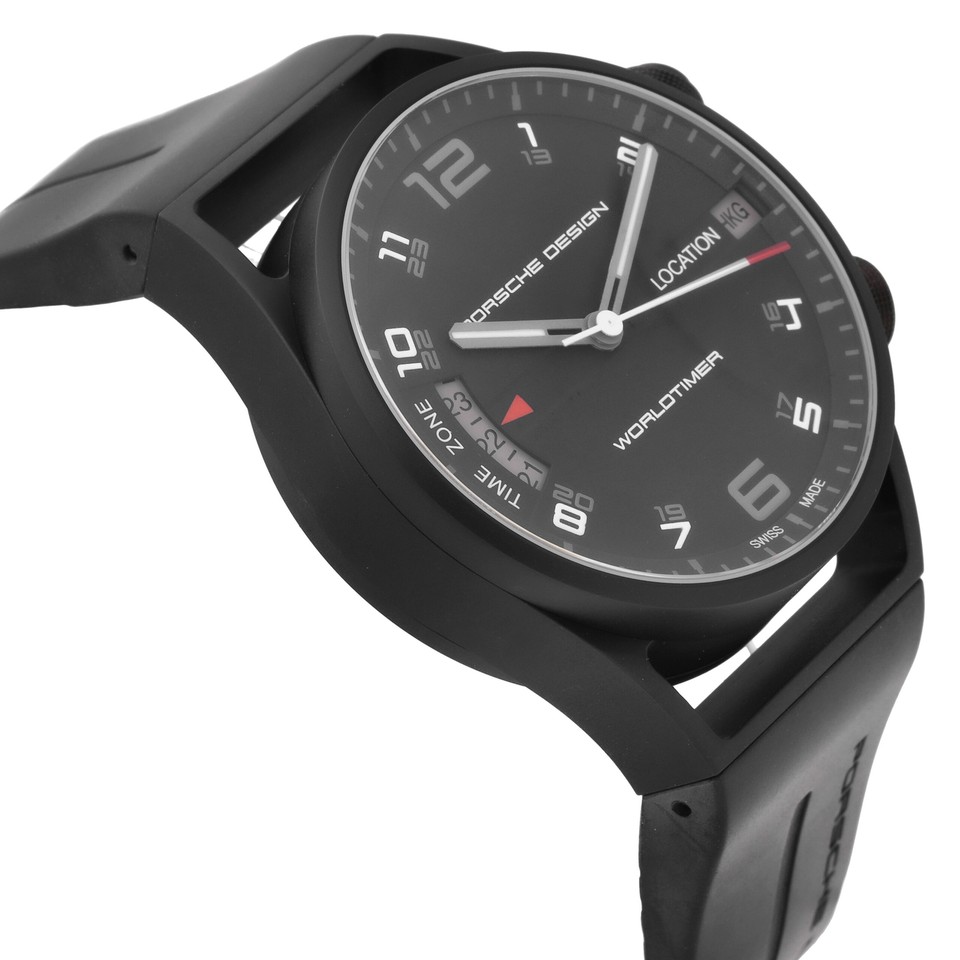 Porsche Design Worldtimer Black Dial 45mm Automatic Men's Watch P ...