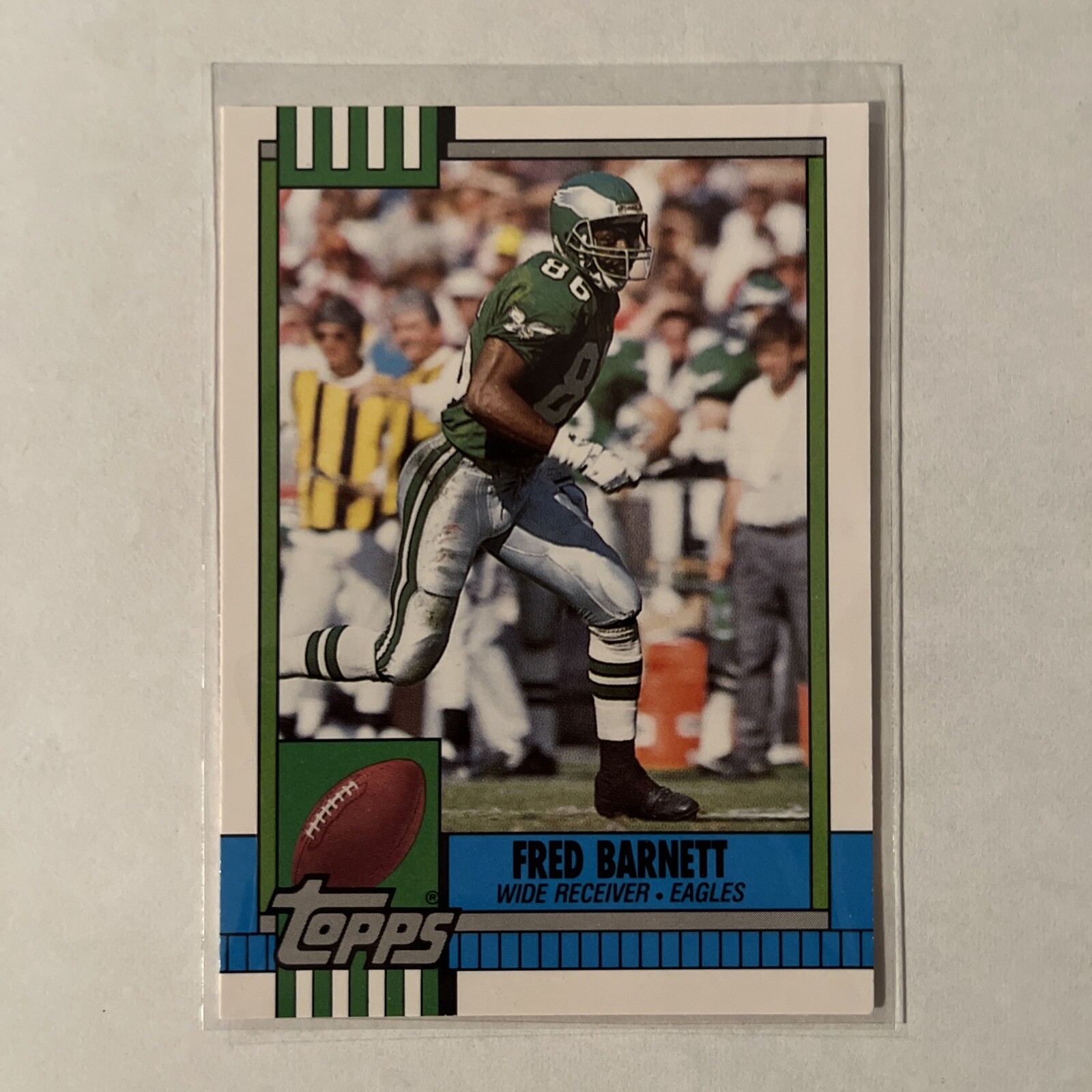 1990 Topps Card #131T Traded Fred Barnett Rookie (RC) Football NFL | eBay