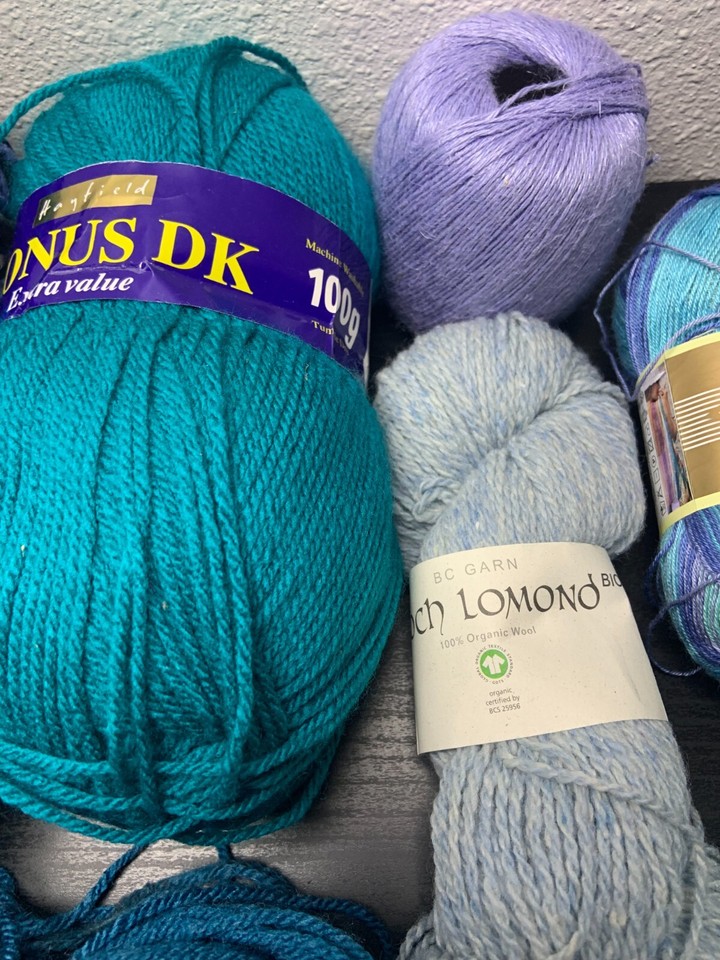 (Lot of 11) Variety Yarn Lot Bernat Alize BC Garn, Blue Purple | eBay