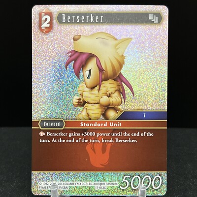Berserker 17-013C Foil Final Fantasy Opus Card | eBay