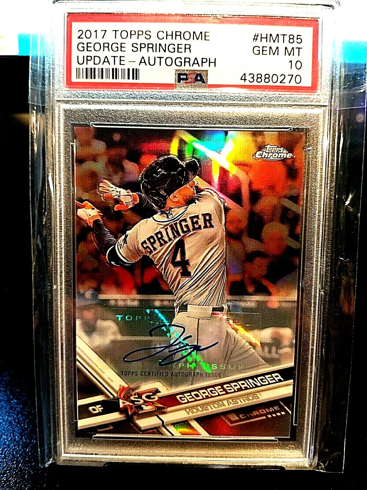 George Springer Autographed Memorabilia | Signed Photo, Jersey ...