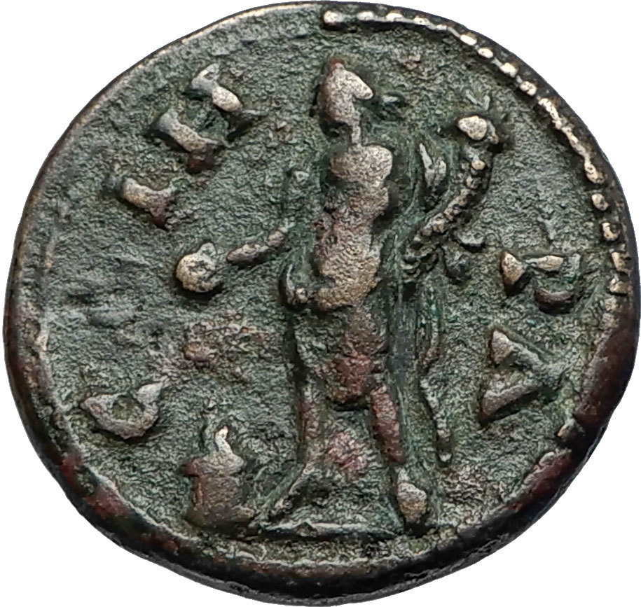 CARACALLA 198AD Genuine Parion Parium Mysia Ancient Roman Coin GENIUS ...