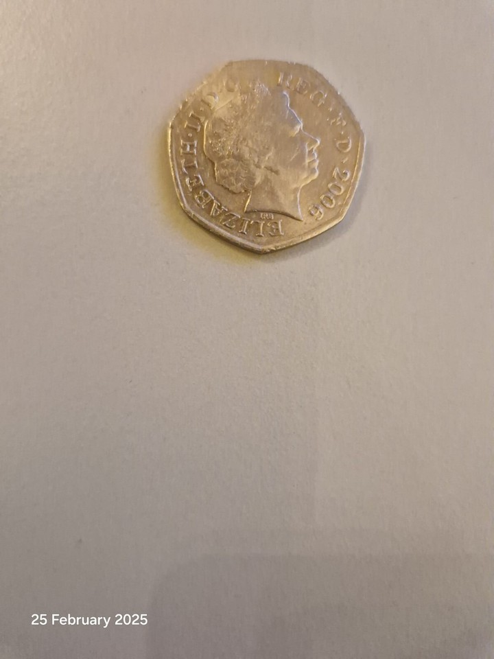 Rare & Valuable UK 50p Coins Fifty Pence Circulated Beatrix Potter ...