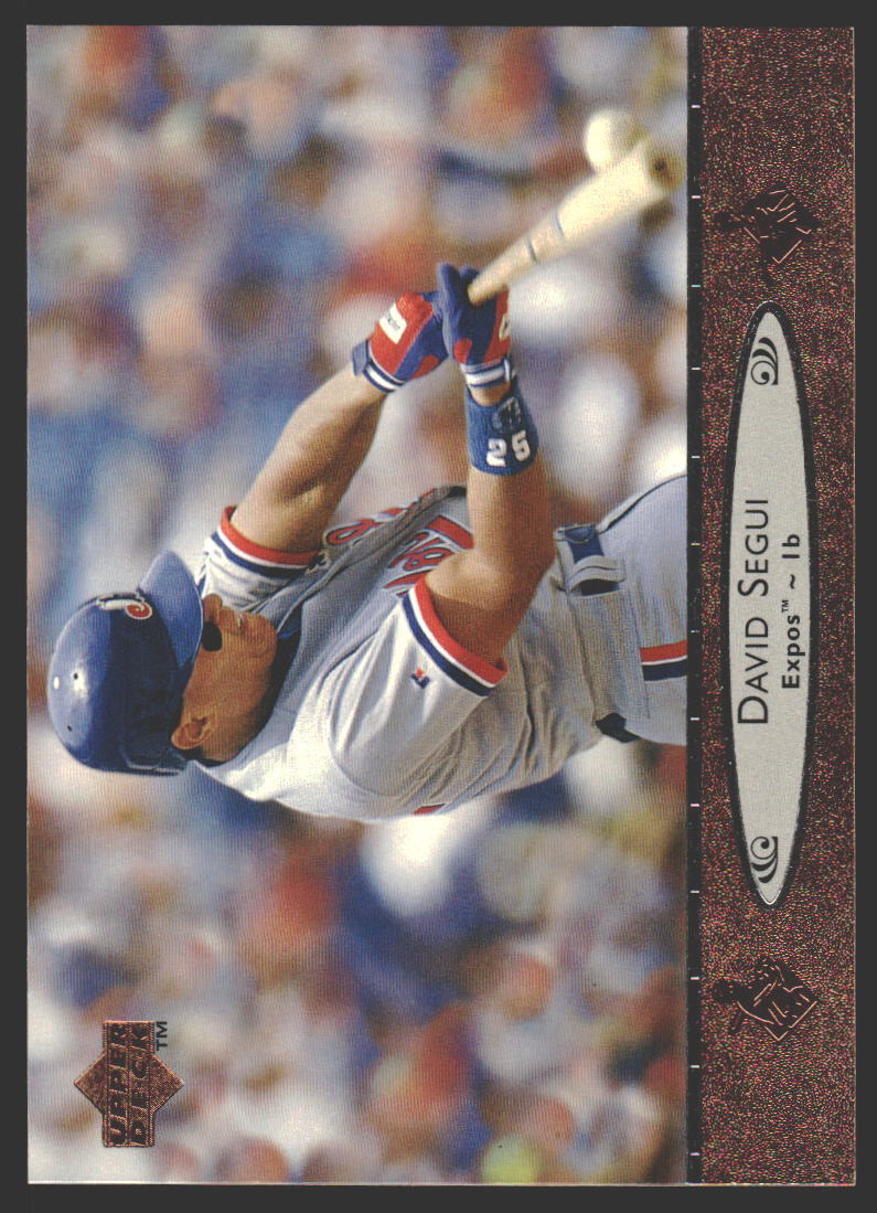 David Segui #131 1996 Upper Deck Montreal Expos | eBay