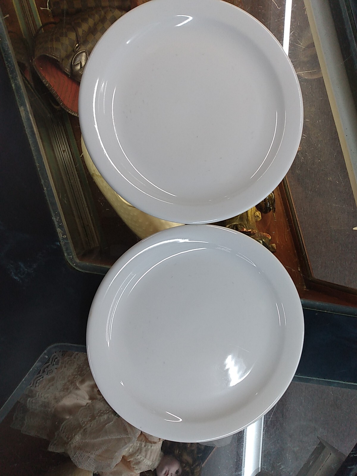 Set of 2 vintage Syscoware restaurant plates 9" round | eBay